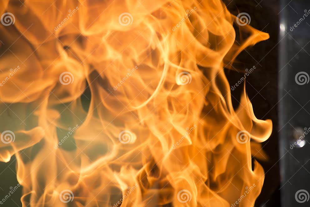 Flames Shooting from Grill stock photo. Image of light - 82385254