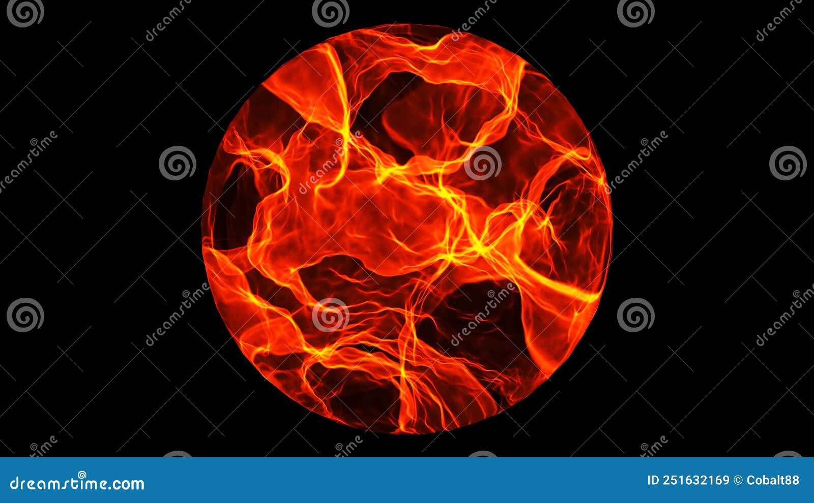 Fire Texture On A Black Background. Firefighter Explosion For ...