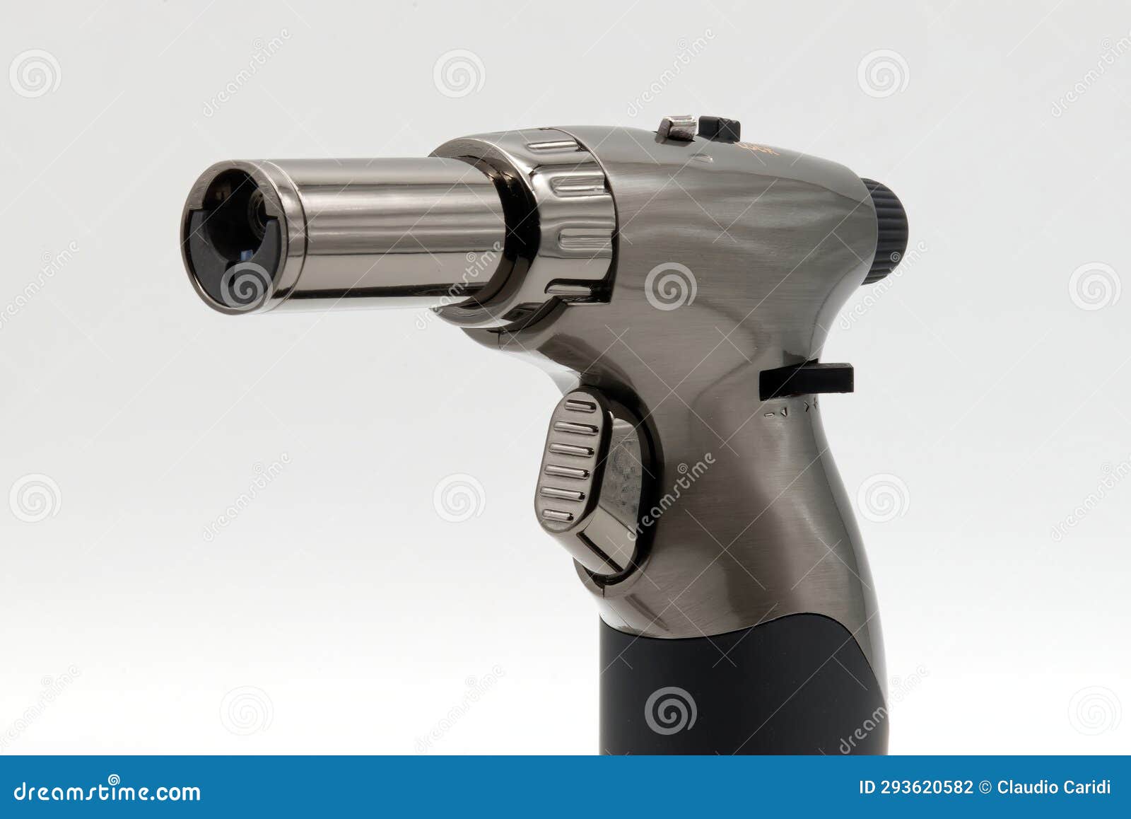 Flamethrower for Kitchen Isolated on White Background Stock Photo ...