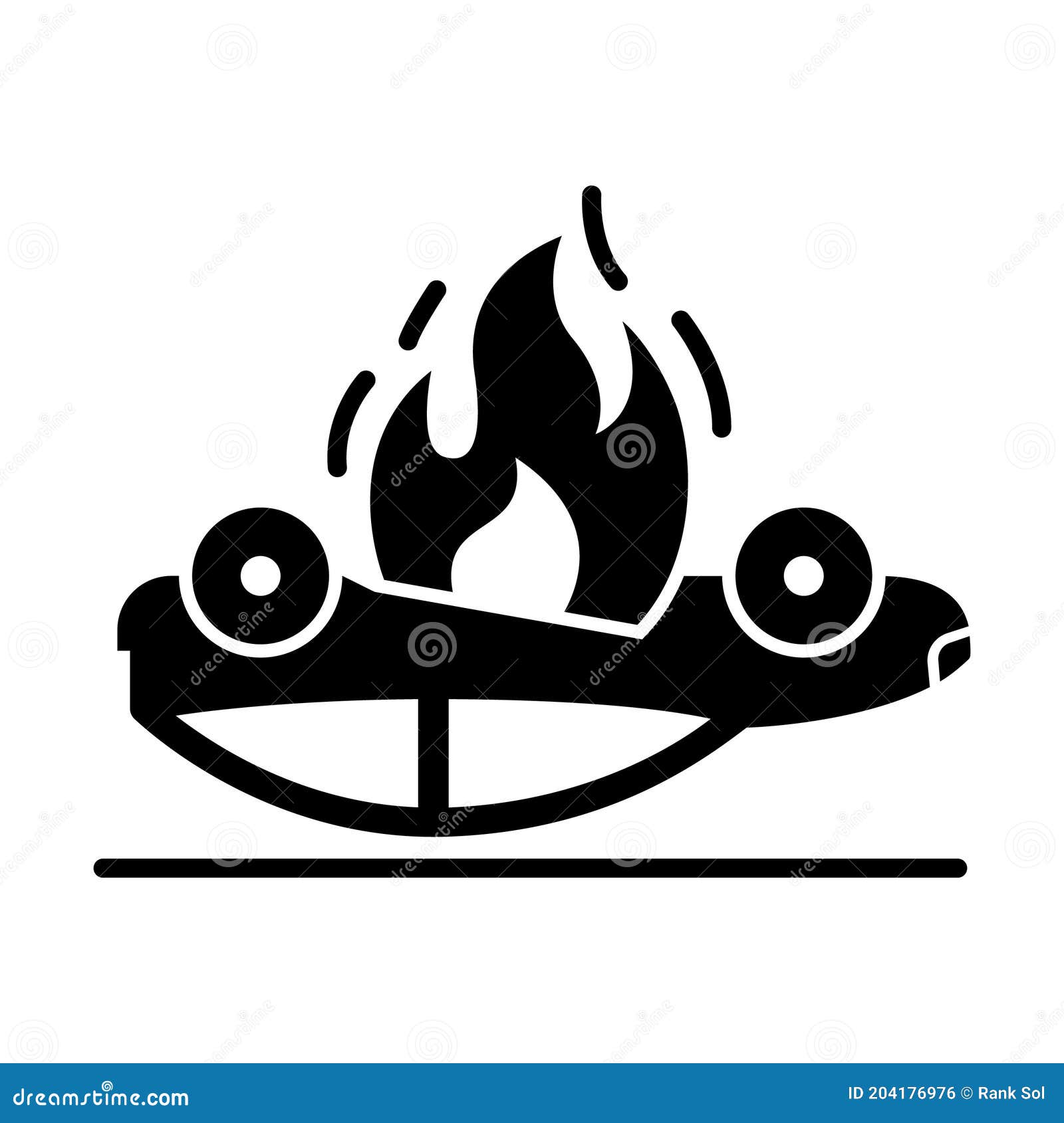 Flaming Engine Stock Illustrations – 137 Flaming Engine Stock ...
