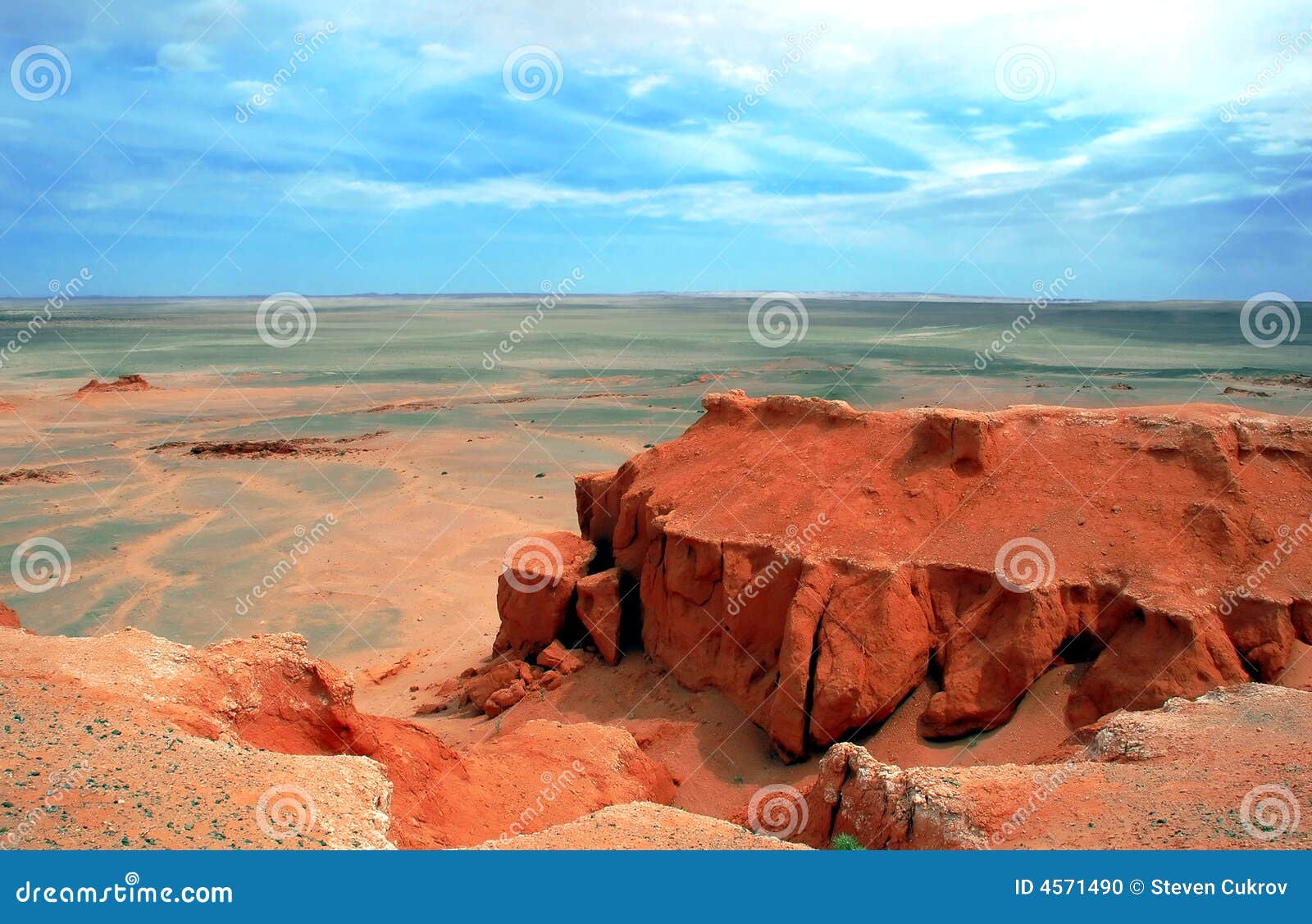 Flaming Cliffs stock photo. Image of orient, zagh, desert - 4571490