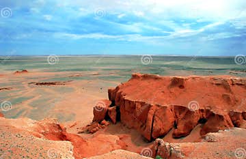 Flaming Cliffs stock photo. Image of orient, zagh, desert - 4571490