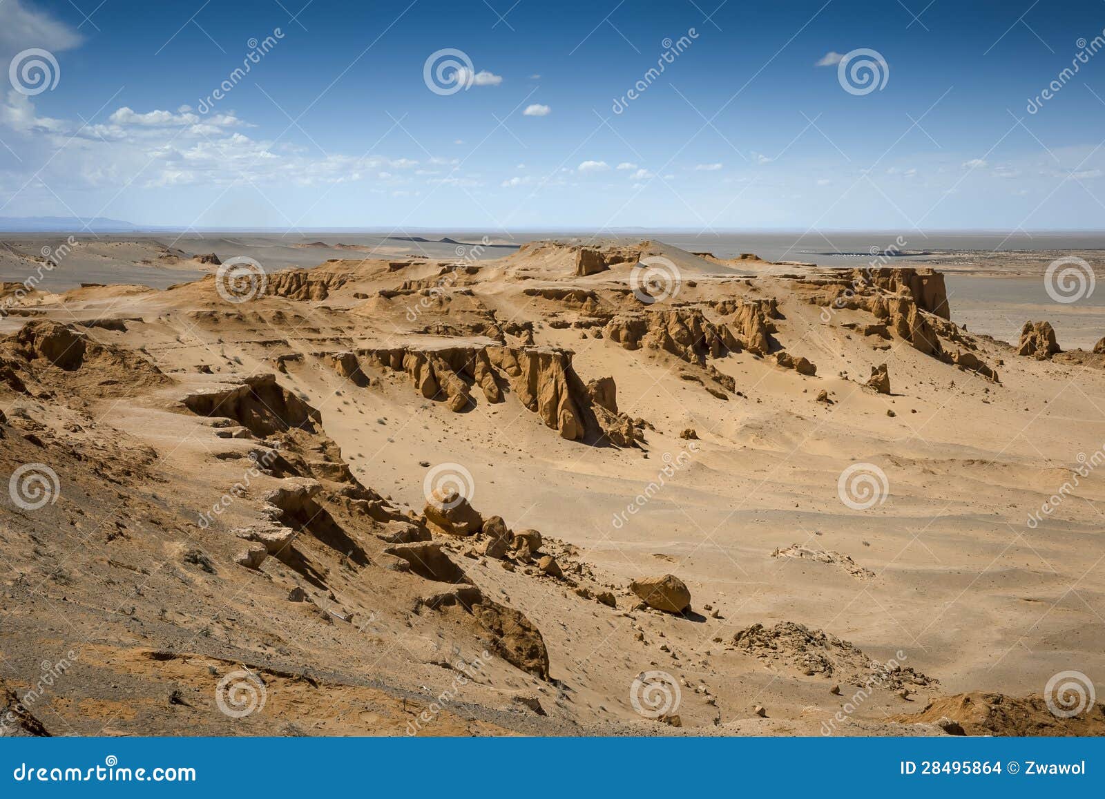 Flaming Cliffs Mongolia stock photo. Image of natural - 28495864