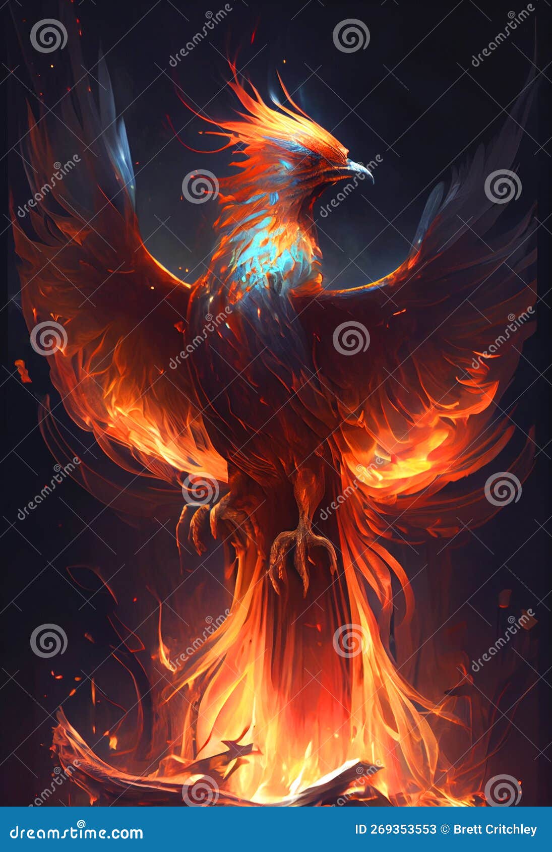 Flaming Fiery Swords Royalty-Free Stock Photography | CartoonDealer.com ...