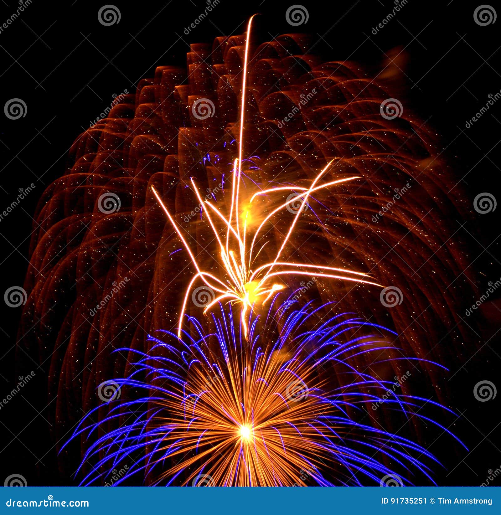 Fireworks,July4th,Independence Day Stock Photography | CartoonDealer ...
