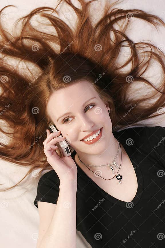 Flaming hair stock photo. Image of attractive, lifestyle - 893382