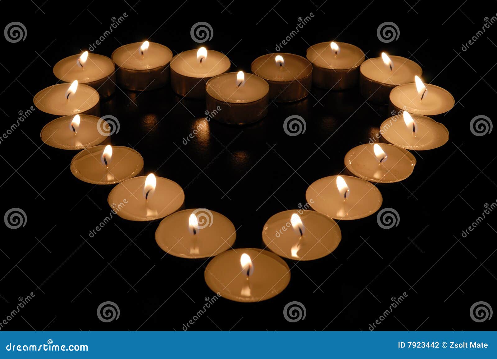 Flaming Heart Picture. Image: 7923442