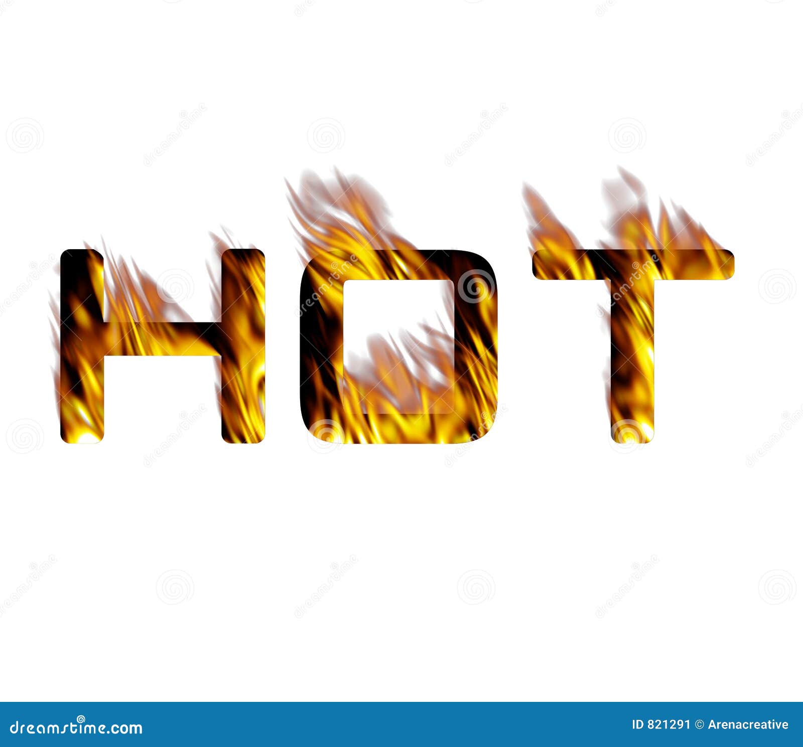 Hot Word Clip Art