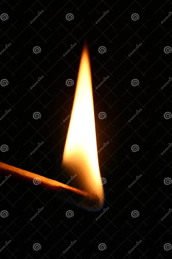 Flaming match stock photo. Image of striking, burn, fire - 2894