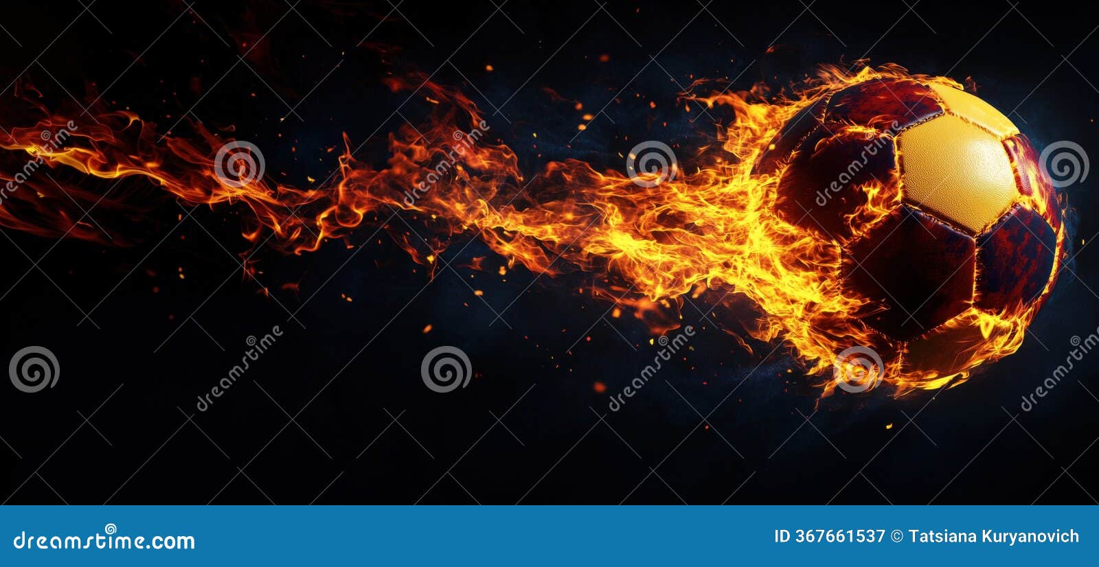Dynamic Fire Flames On Black Background For Visual Effects And Design ...