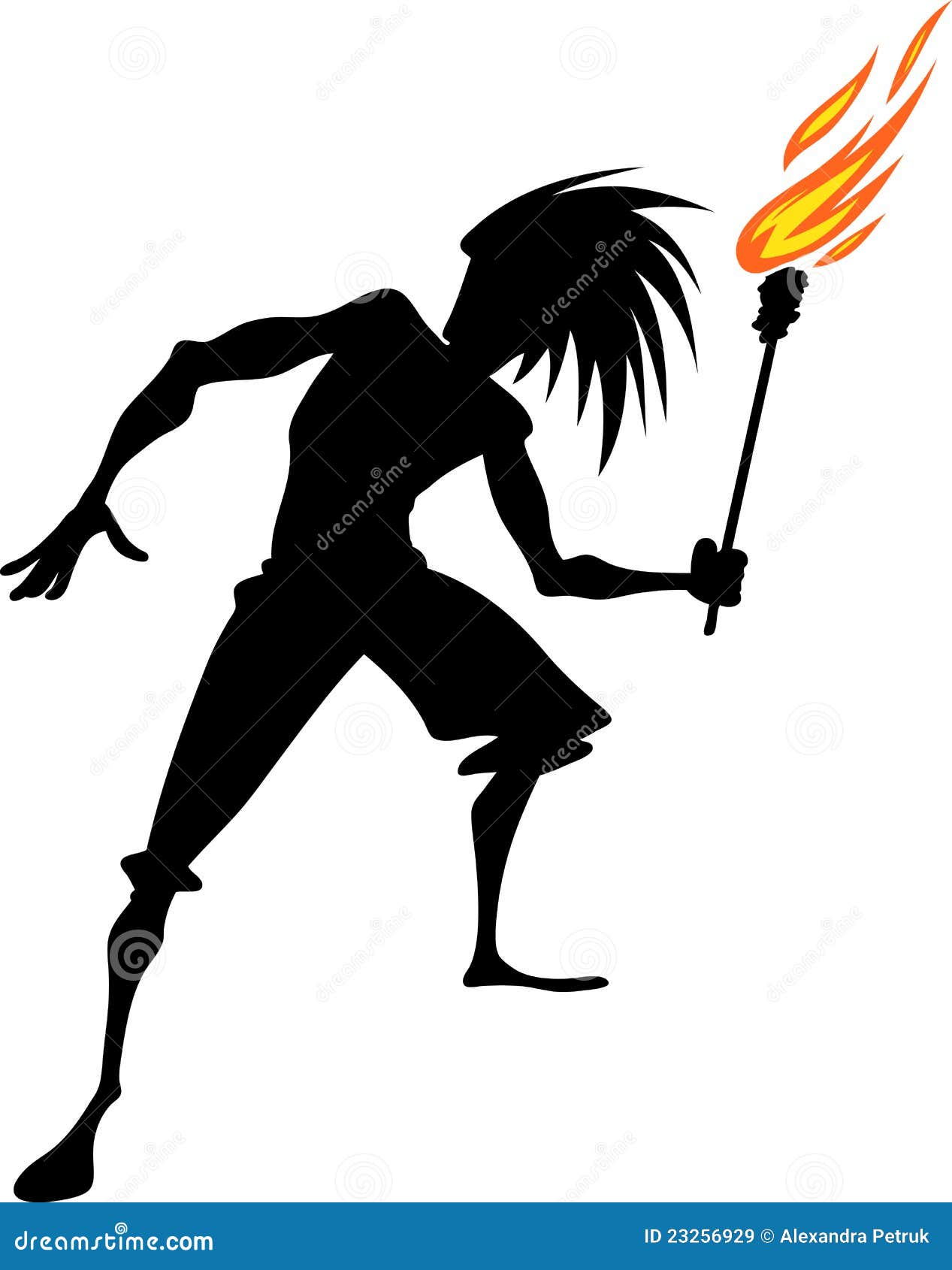 Flaming Torch Royalty Free Stock Images - Image: 23256929 Flaming Torch Royalty Free Stock Images - Image: 23256929