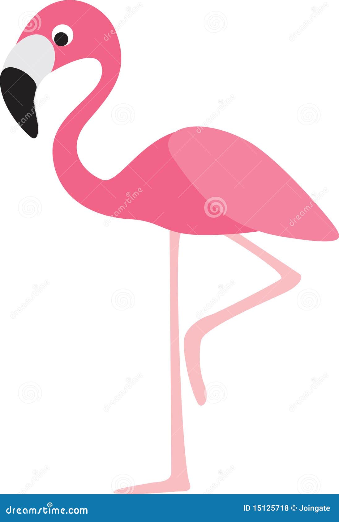 Flamingo Cartoon Vector | CartoonDealer.com #19731697