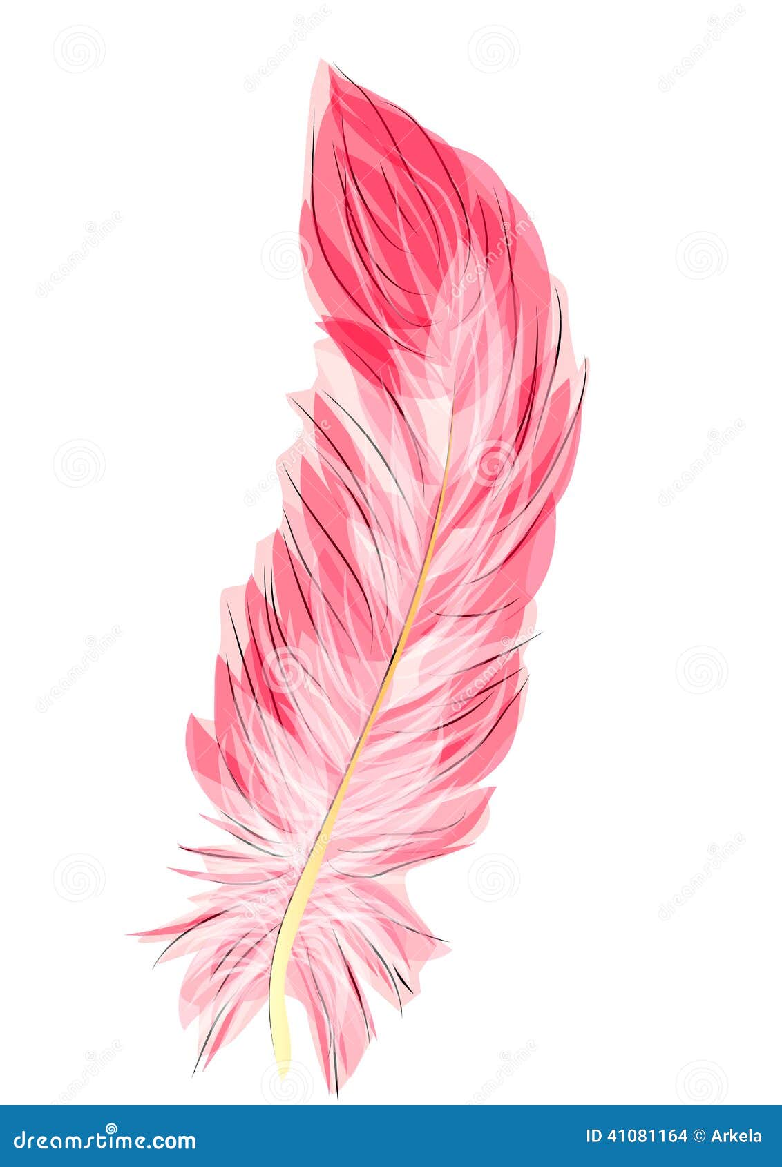Flamingo Feather Stock Illustrations – 9,080 Flamingo Feather Stock ...
