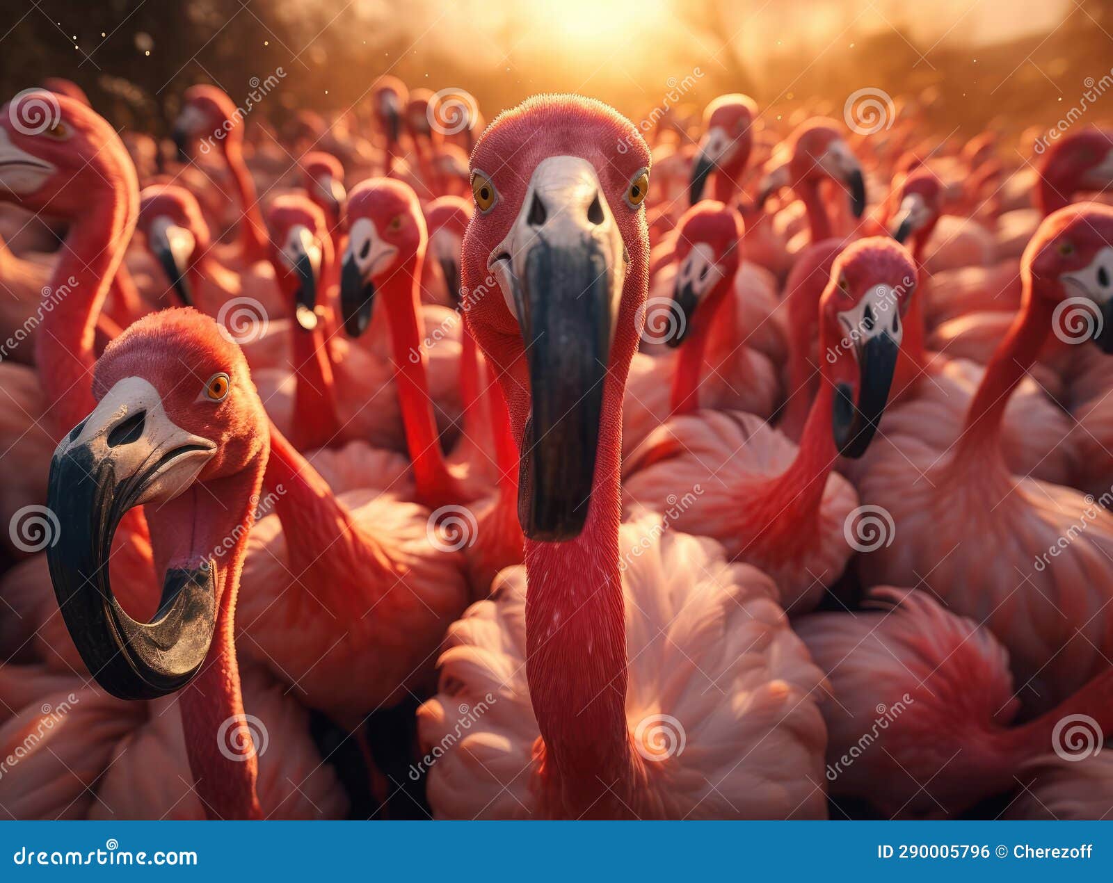 Flamingo group stock photo. Image of flamingos, flamingo - 290005796