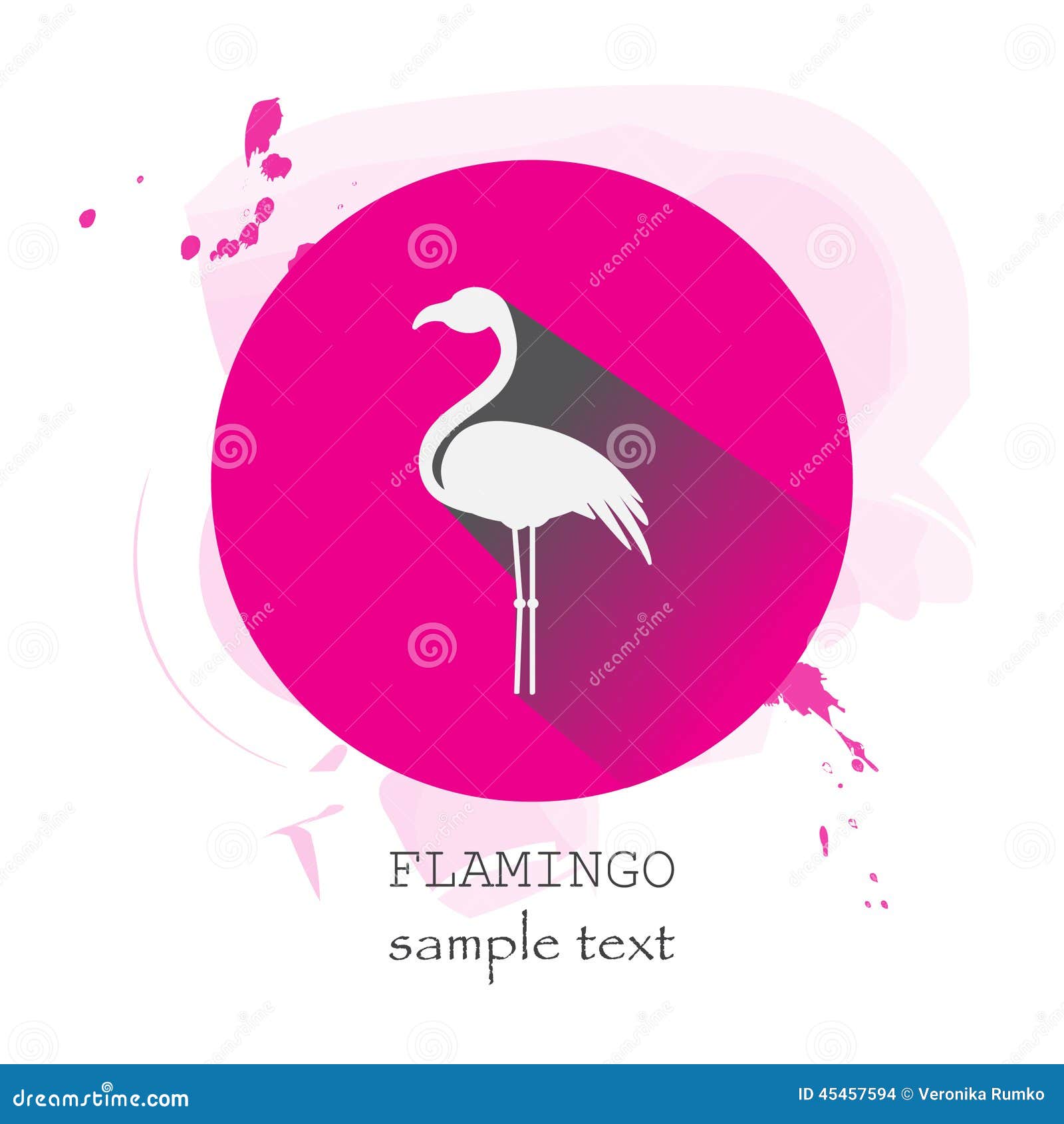 Flamingo Shadow Stock Illustrations – 511 Flamingo Shadow Stock ...