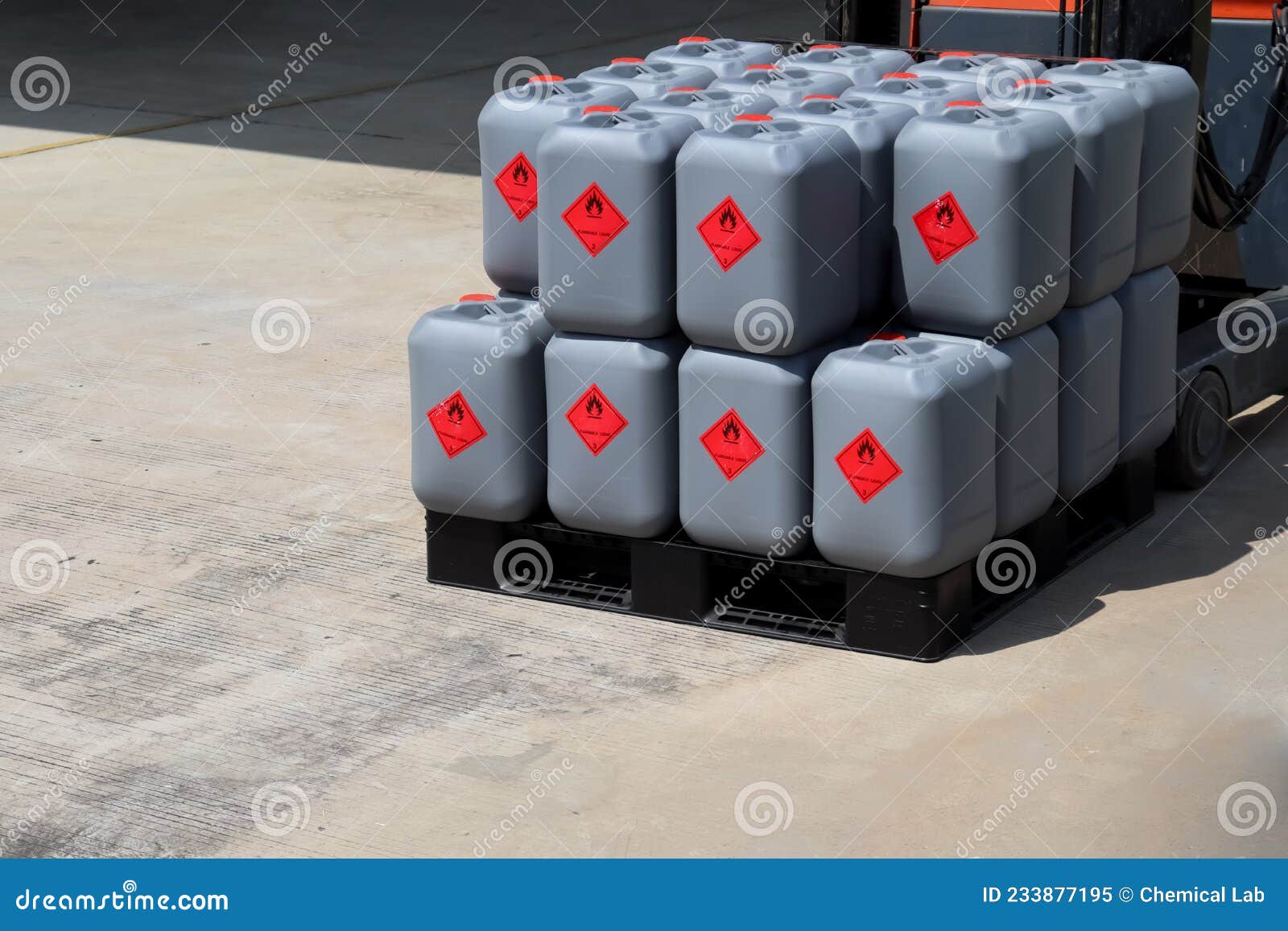 Flammable Chemical Tanks Used in Industry Stock Image - Image of ...
