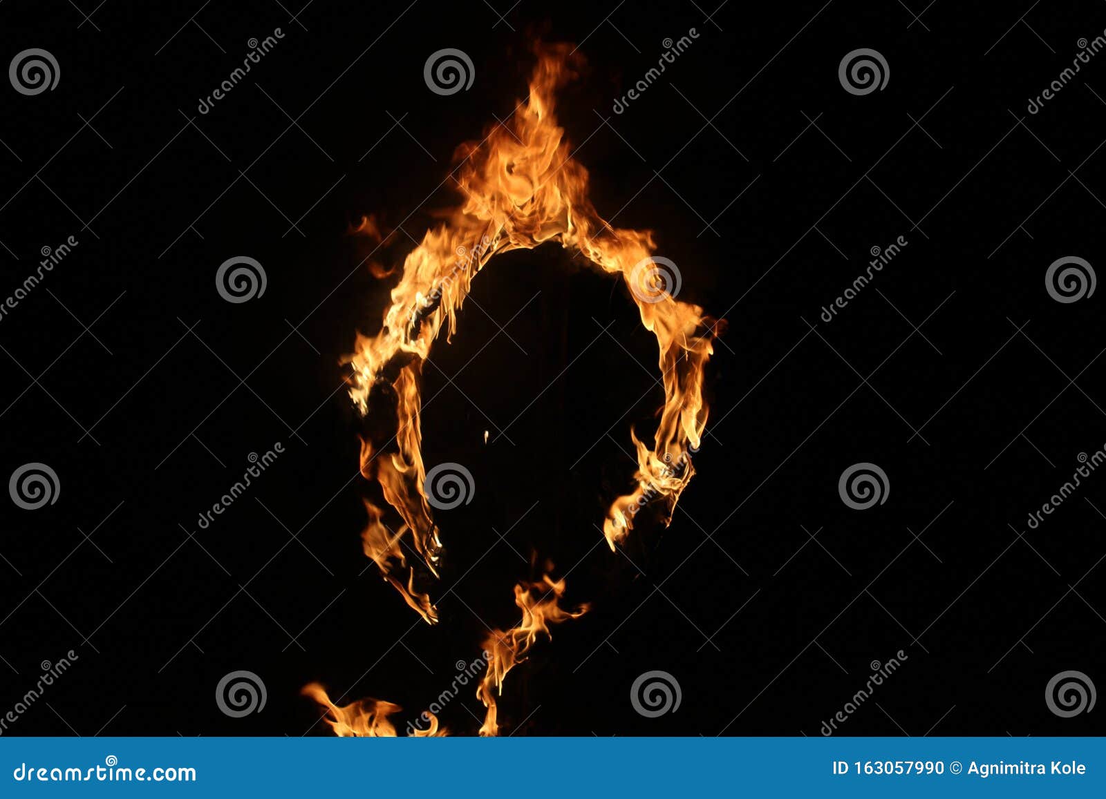 Flammable Fire Hazard Warning Symbol On Yellow Triangular Sign ...