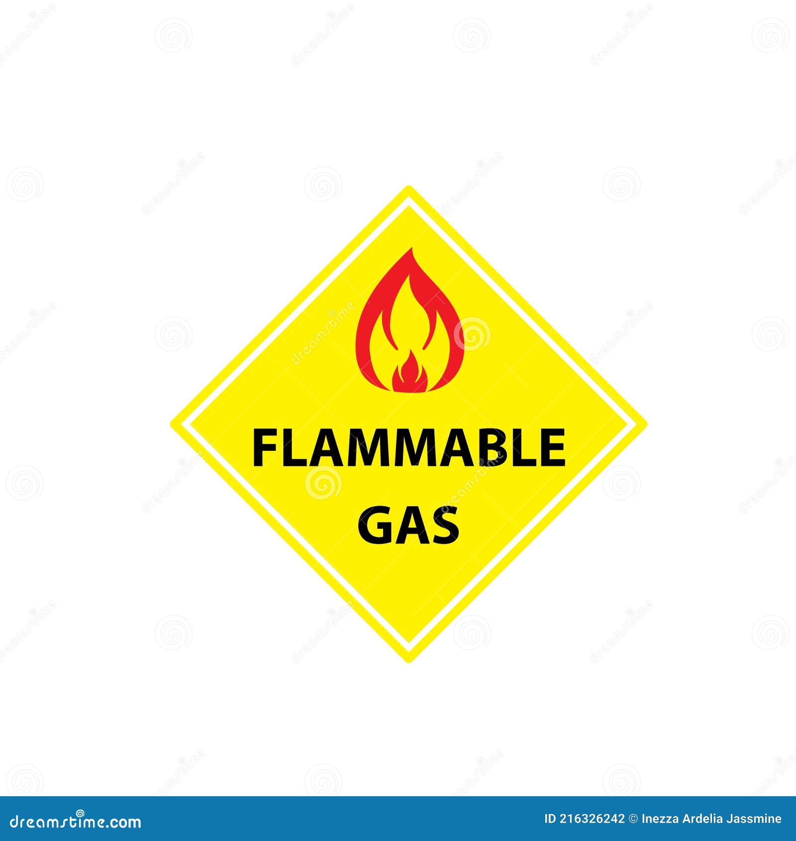 Flammable Icon or Logo Vector Stock Vector - Illustration of logo ...