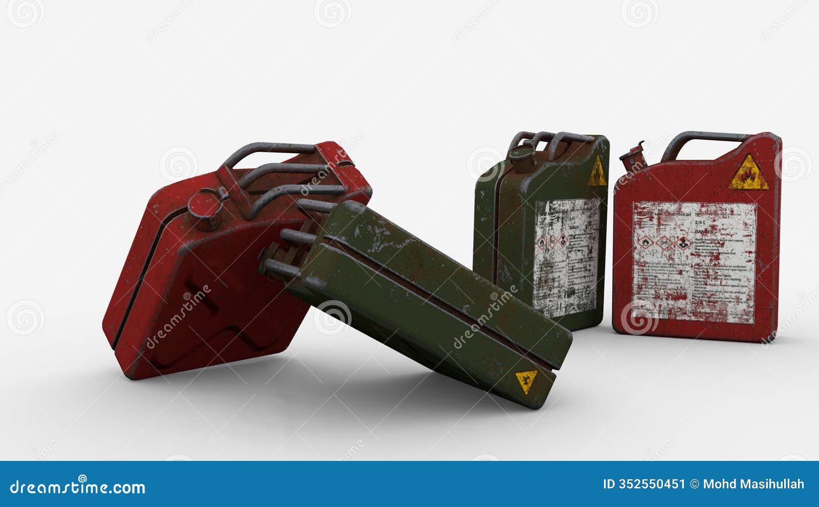 Flammable Oil Can on White Background Editorial Photo - Image of icon ...