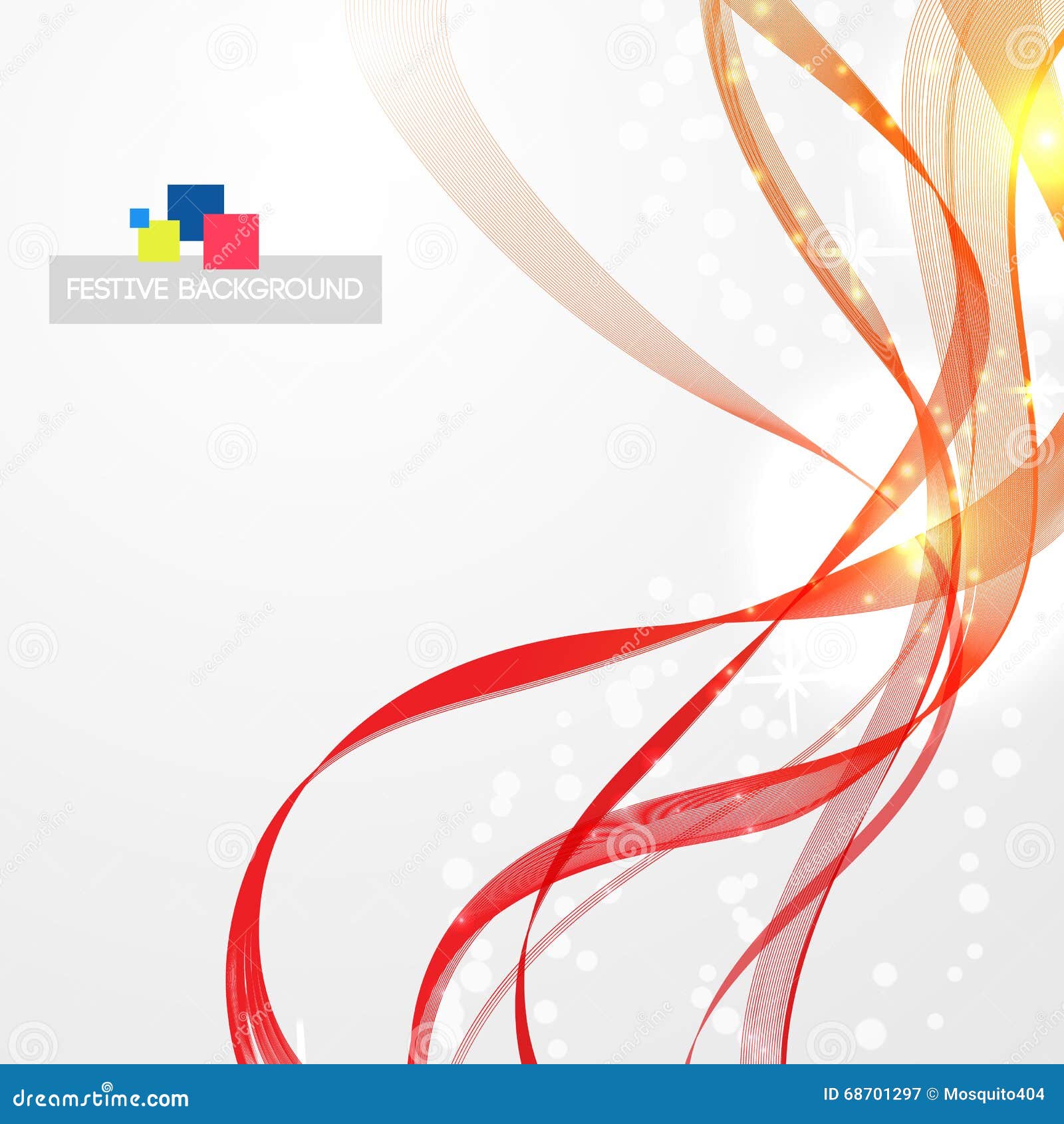 Flamy Modern Abstract Lines Stock Vector - Illustration of blend ...