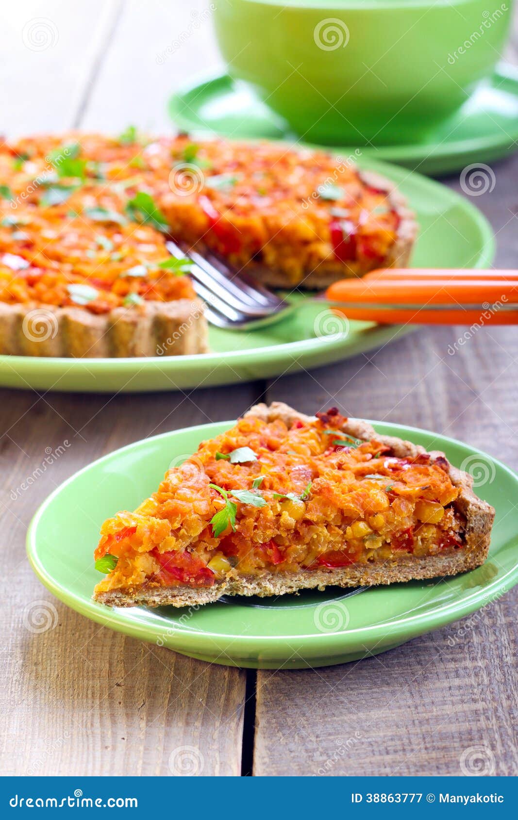 Flan stock image. Image of corn, lentil, pastry, homemade - 38863777