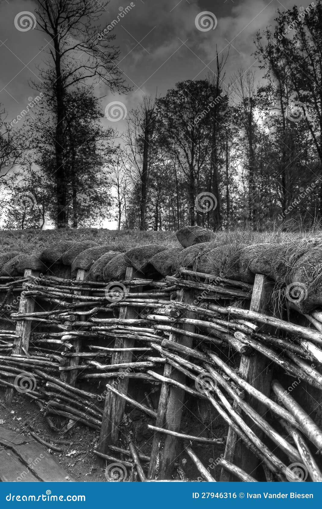 World War I Trenches, Flanders Fields Stock Photo - Image of belgium ...