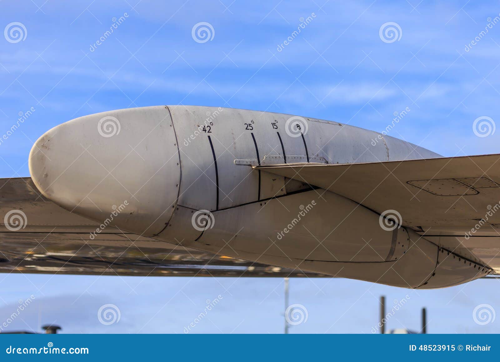 Flap fairing stock image. Image of aluminium, device - 48523915