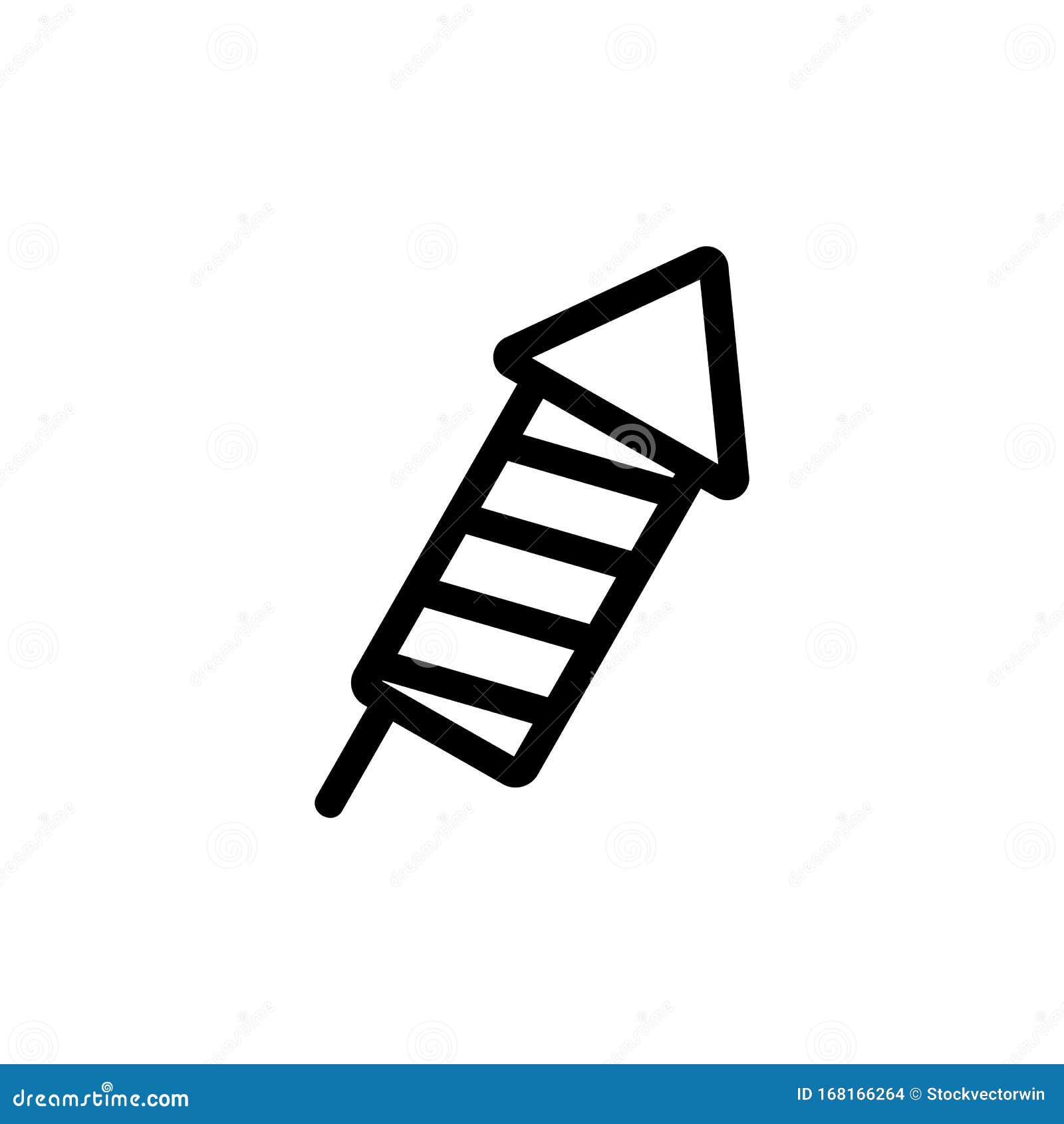 Flapper Icon Vector. Isolated Contour Symbol Illustration Stock Vector ...