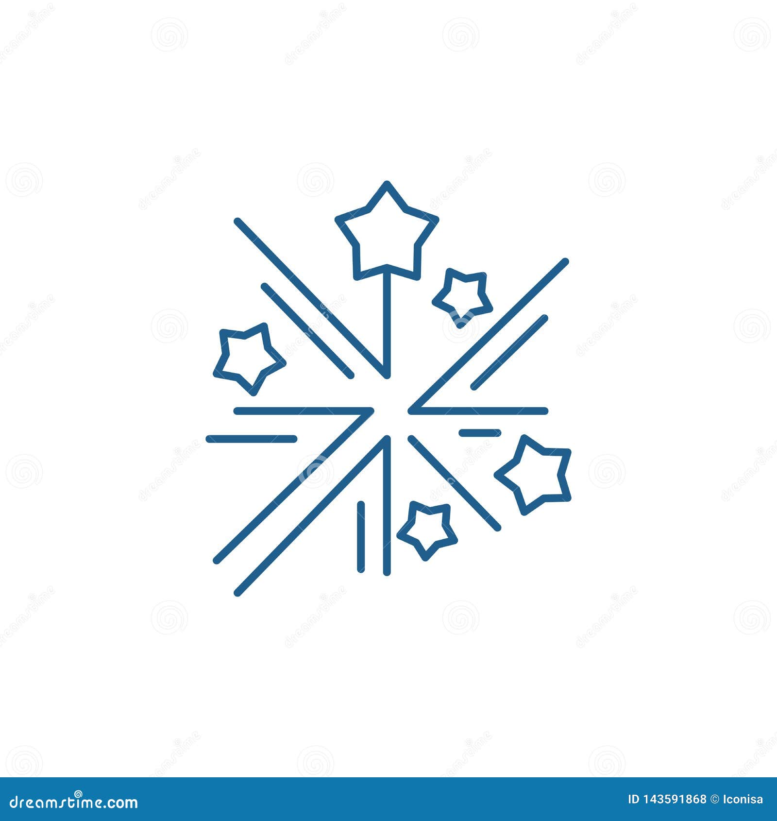Flapper Line Icon Concept. Flapper Flat Vector Symbol, Sign, Outline ...