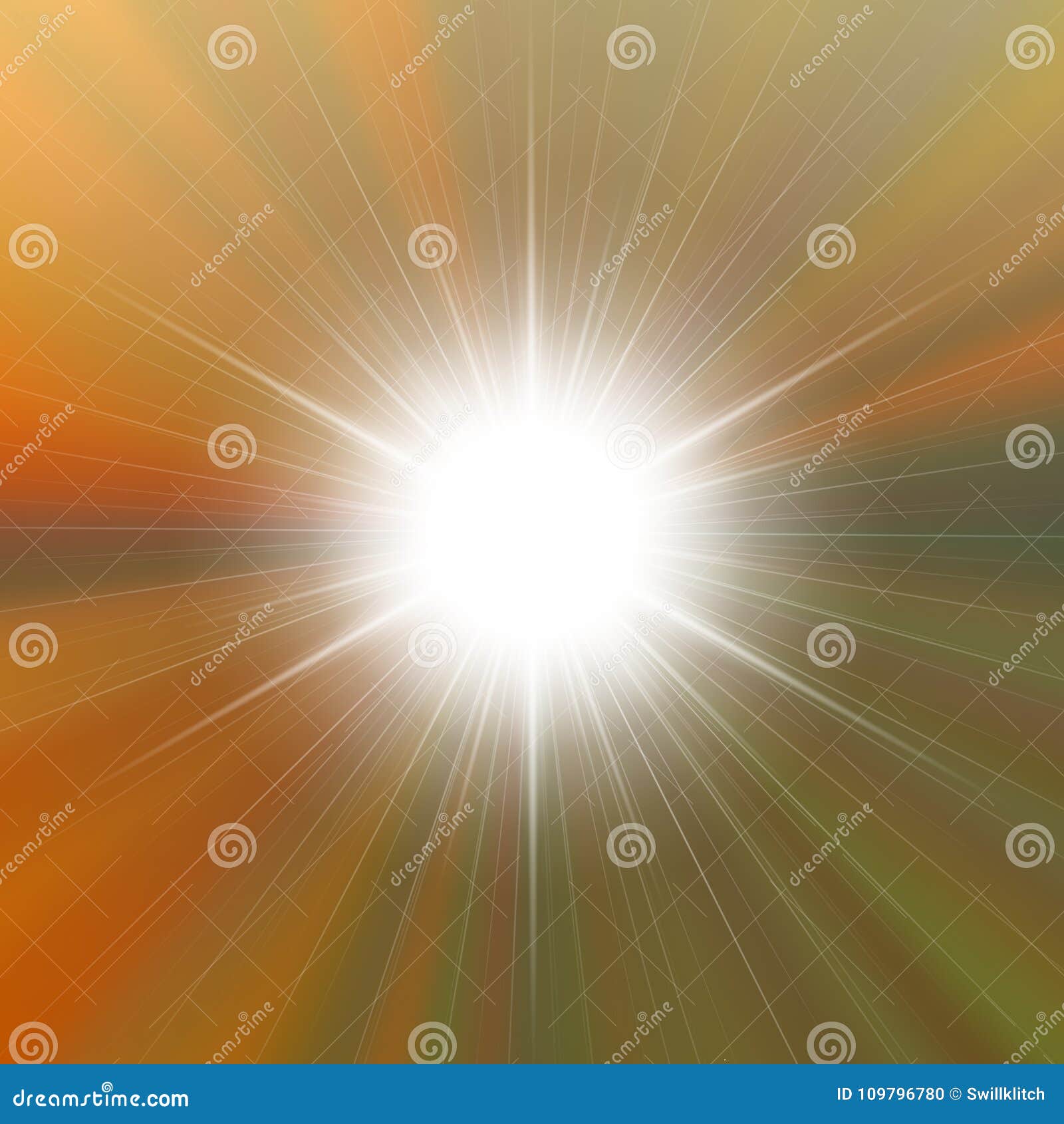 Flare bright shiny star stock vector. Illustration of explosion - 109796780