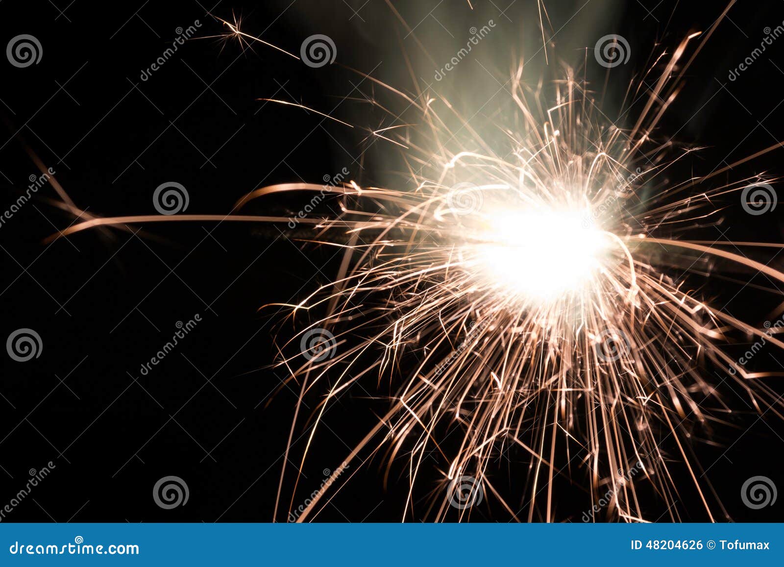 Flare of the cracker stock photo. Image of party, sparkler - 48204626