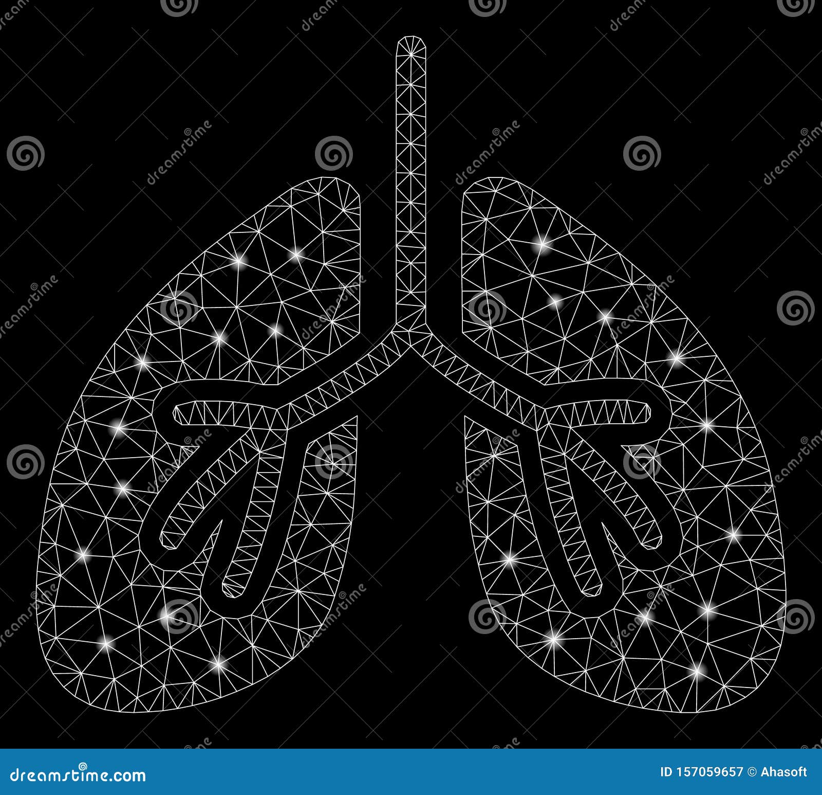 Flare Mesh 2D Lungs with Flare Spots Stock Vector - Illustration of ... Flare Mesh 2D Lungs with Flare Spots Stock Vector - Illustration of ...