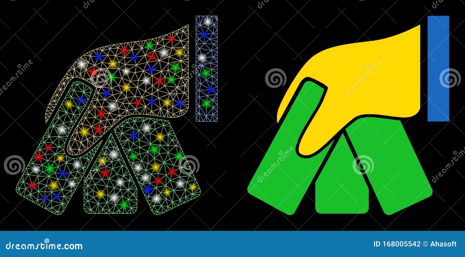 Flare Mesh Network Banknotes Payment Hand Icon with Flare Spots Stock ... Flare Mesh Network Banknotes Payment Hand Icon with Flare Spots Stock ...