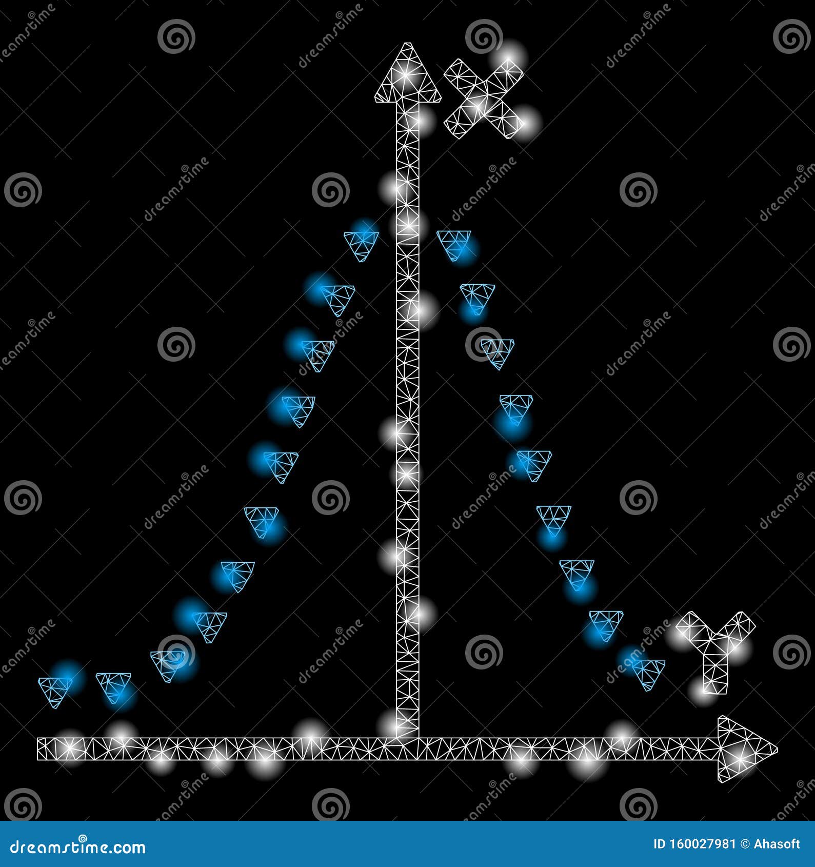 Flare Mesh Wire Frame Dotted Gauss Plot with Flare Spots Stock Vector ... Flare Mesh Wire Frame Dotted Gauss Plot with Flare Spots Stock Vector ...