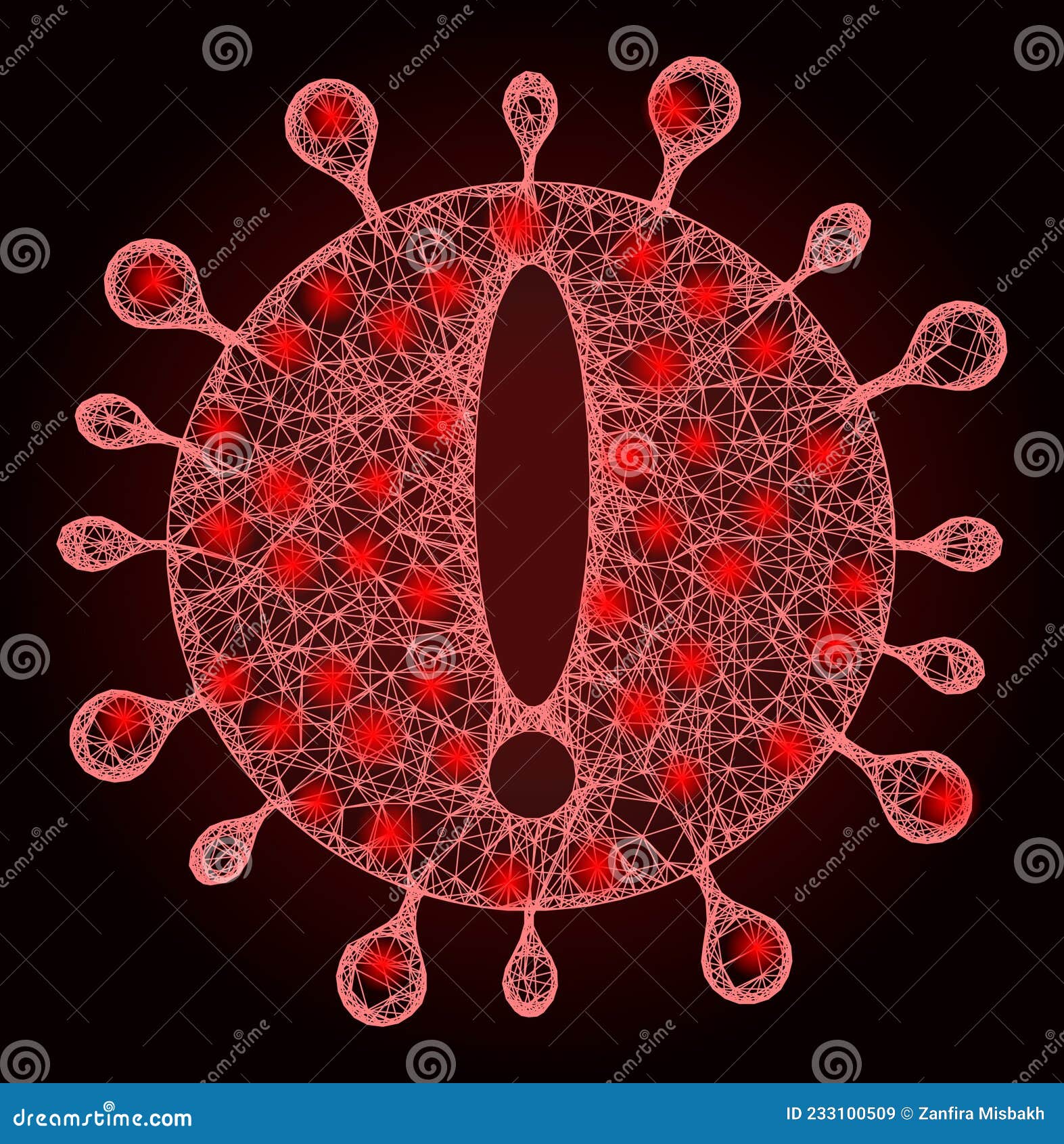 Flare Network Mesh Virus Exclamation with Glare Spots Stock Vector ... Flare Network Mesh Virus Exclamation with Glare Spots Stock Vector ...