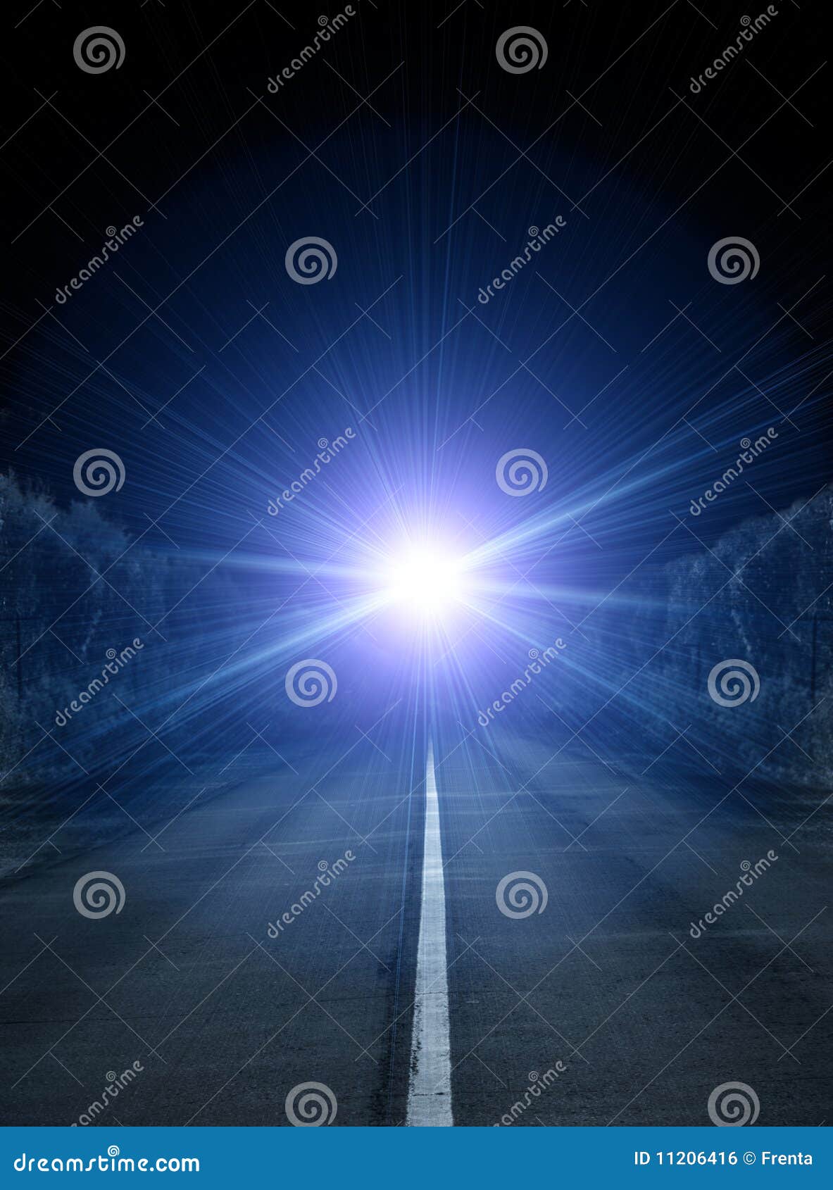 Flare in night stock photo. Image of nightmare, staring - 11206416