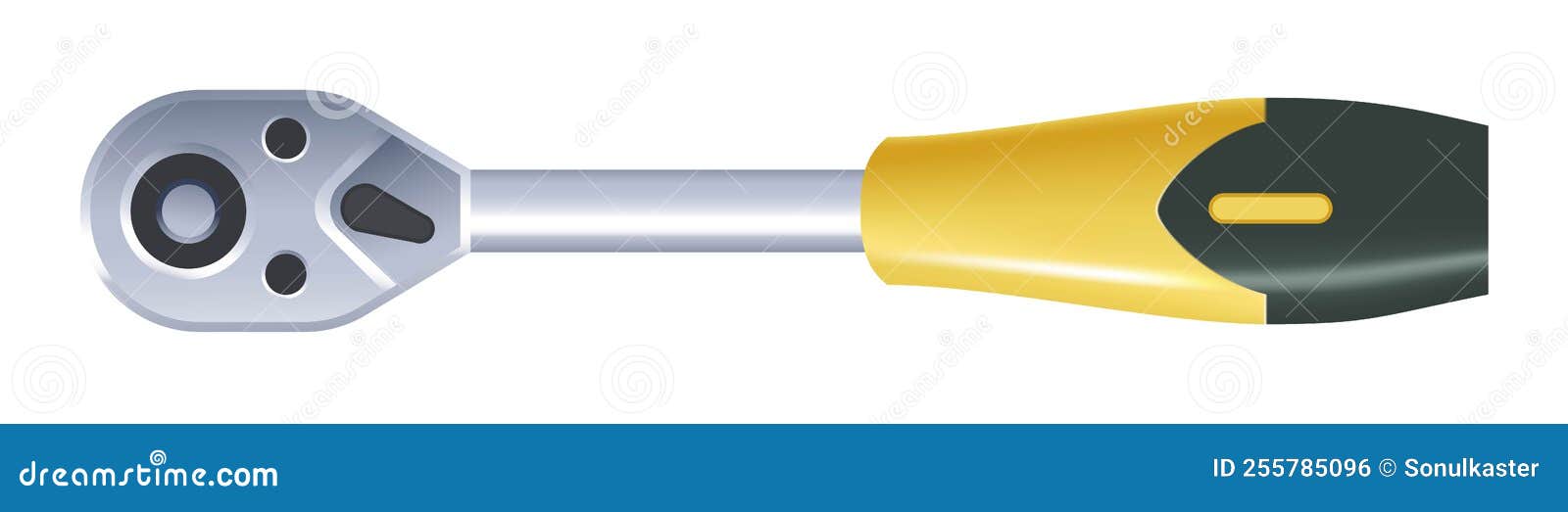 Torque Wrench Icon In Sketch Style. Vector Illustration | CartoonDealer ...