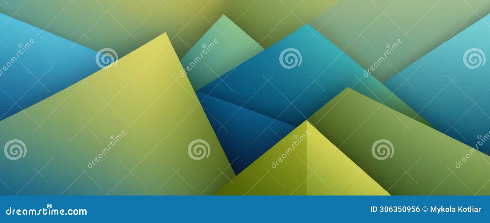 Flared Shapes in Olive Sky-blue Stock Photo - Image of design, flared ...