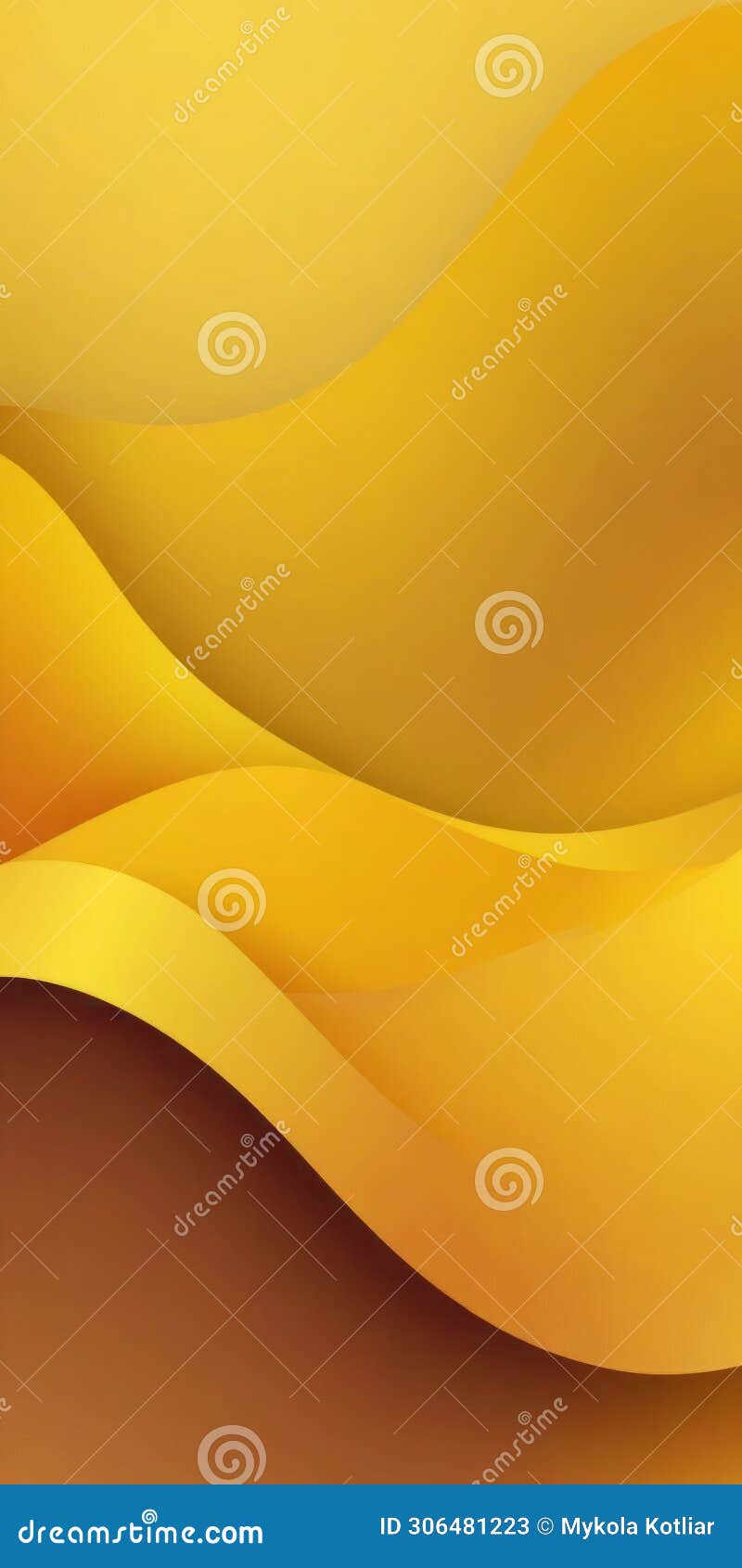 Flared Shapes in Yellow Darkkhaki Stock Image - Image of shapes, modern ...