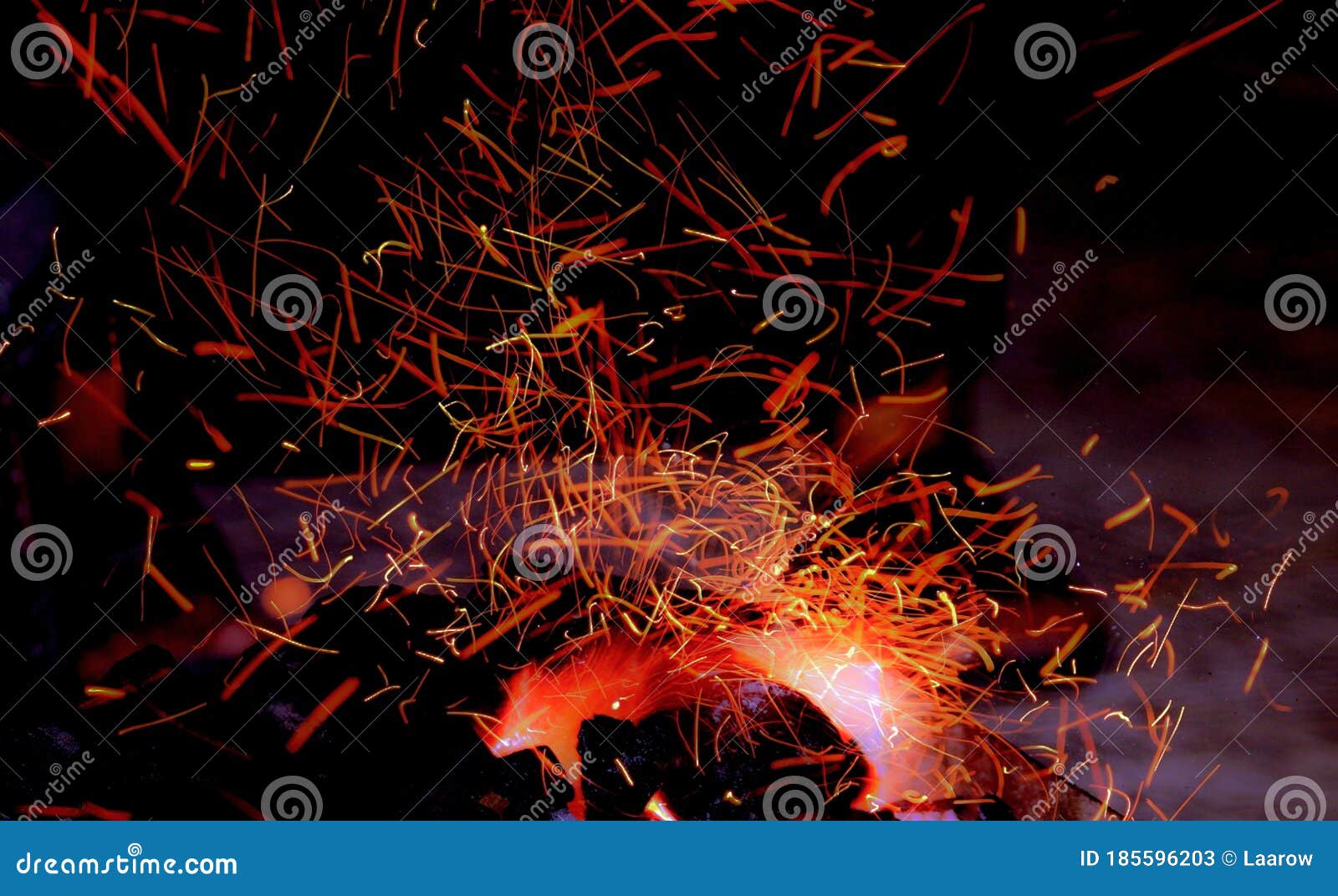 Flares of the Fire Flares of the Fire. Stock Image - Image of sparkler ...