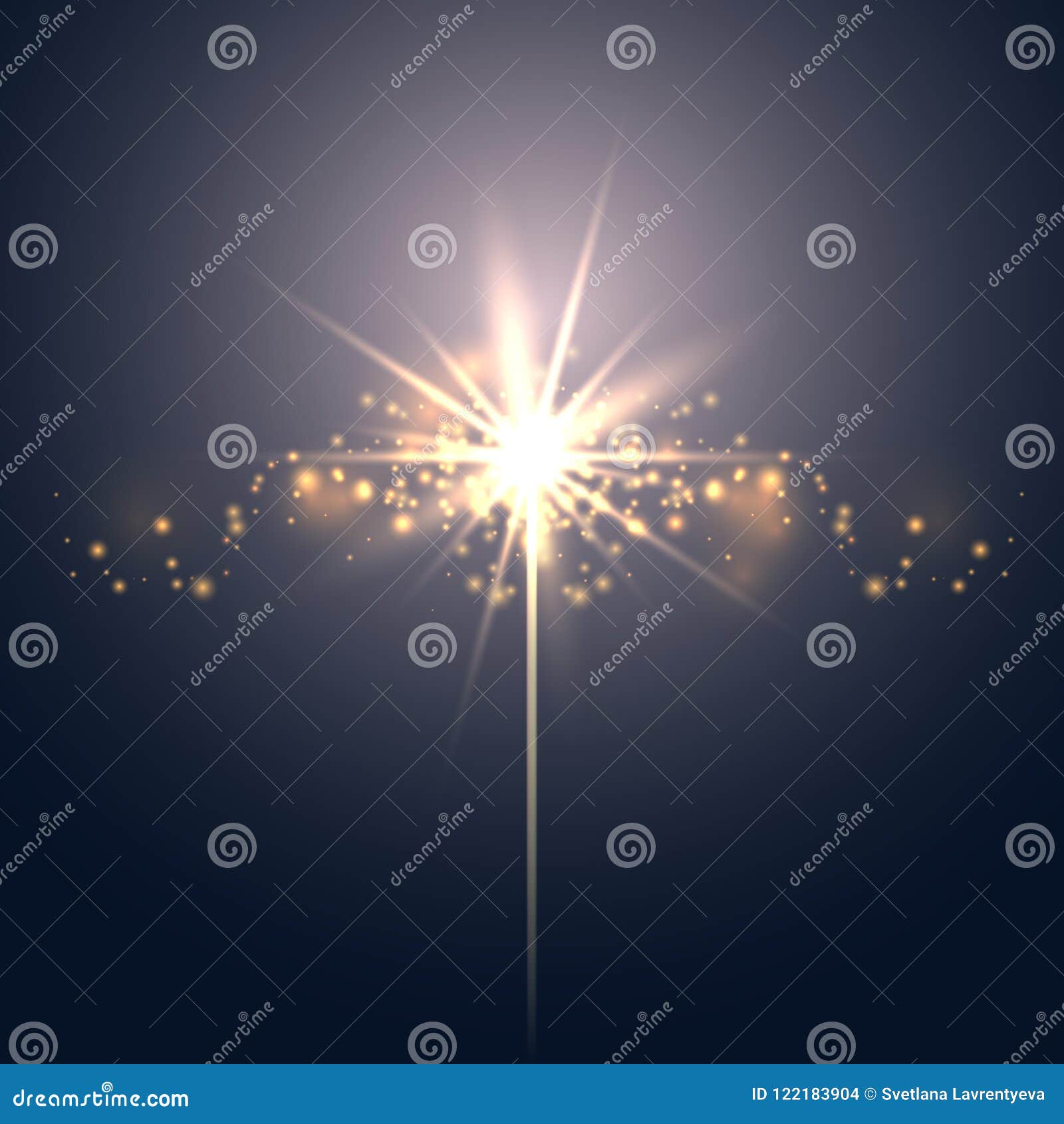 Flash. Background with Flash, Rays. Vector Background Stock Vector ...