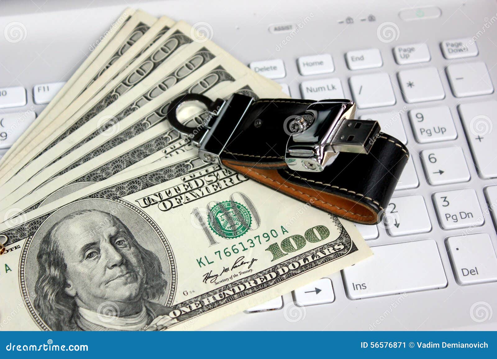 Flash card on the keyboard stock image. Image of mobile - 56576871