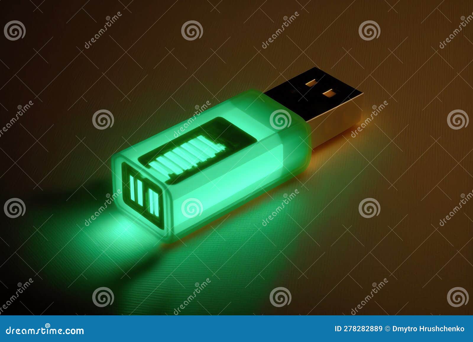 Flash Drive Burning. Fast Flash Drive in Fire. Data Destruction Concept ...