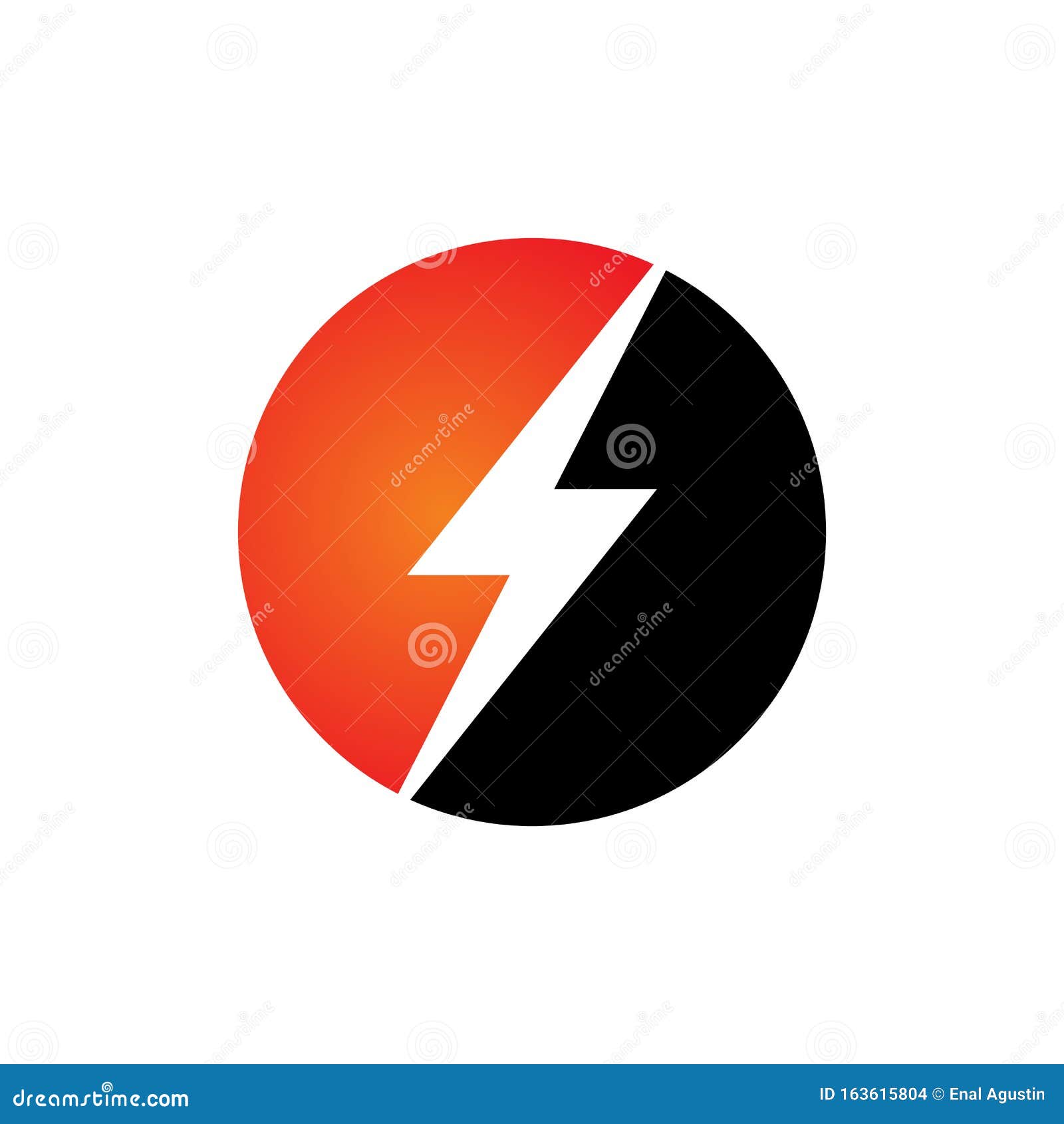 Flash Electric Icon Logo Design Template Stock Vector - Illustration of ...