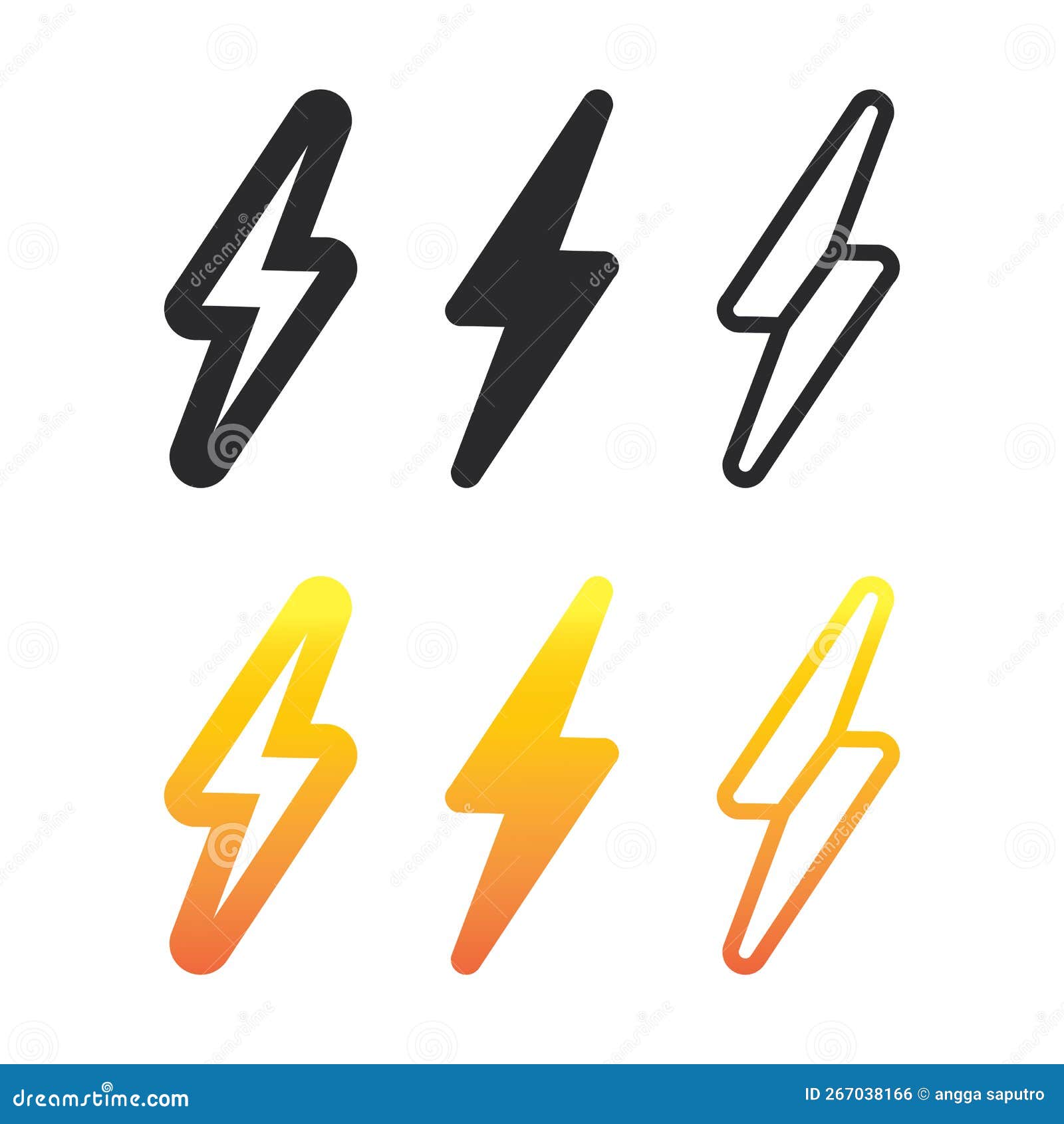 Flash Electric Logo Vector Icon Illustration Design Template. Bolt ...