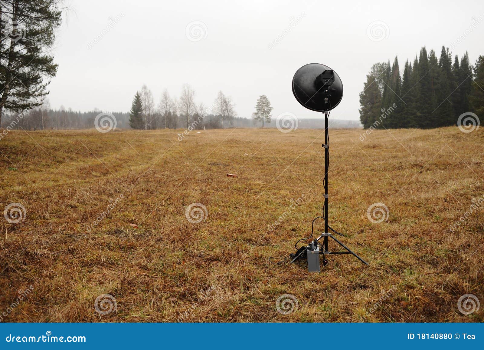 Flash equipment stock photo. Image of strobe, grass, horizontal - 18140880