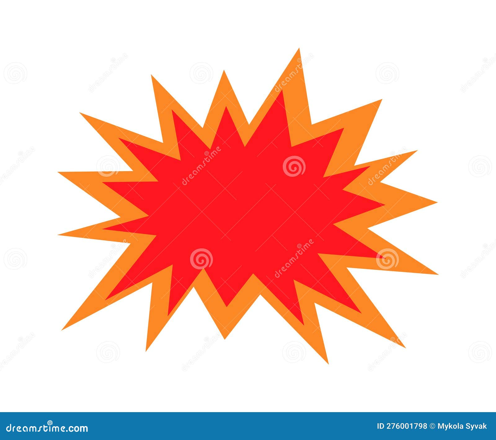 Flash Explosion Icon stock vector. Illustration of vector - 276001798