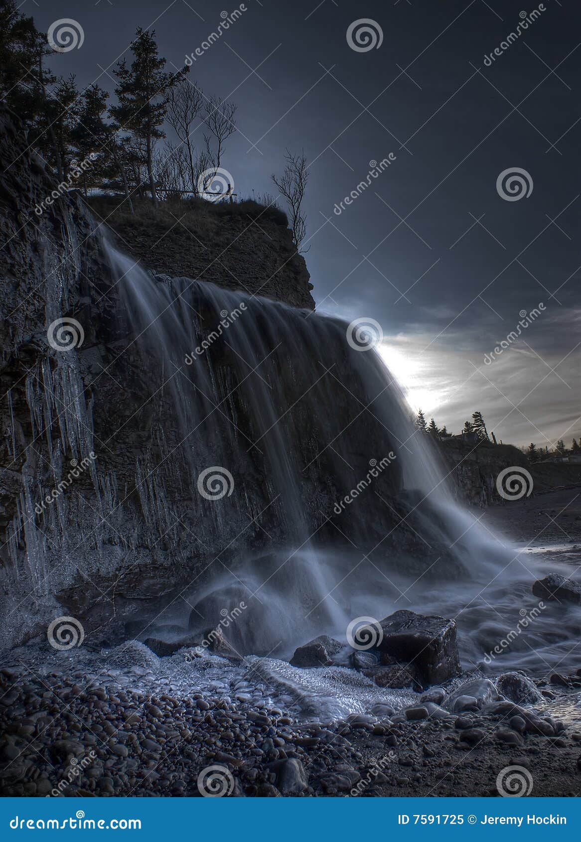 Flash Freeze stock image. Image of cold, canada, coast - 7591725