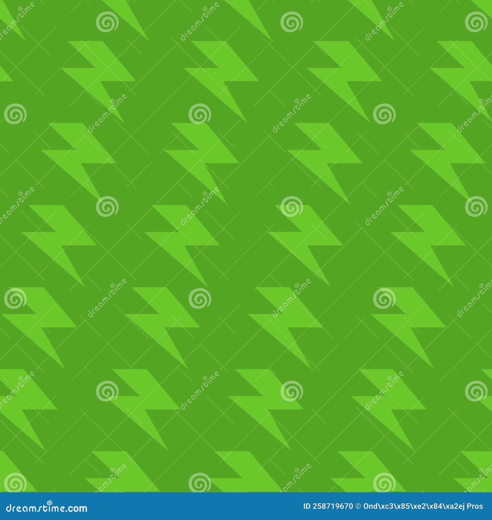 Flash Graphic Element Seamless Background, Thunder Modern Cover Pattern ...
