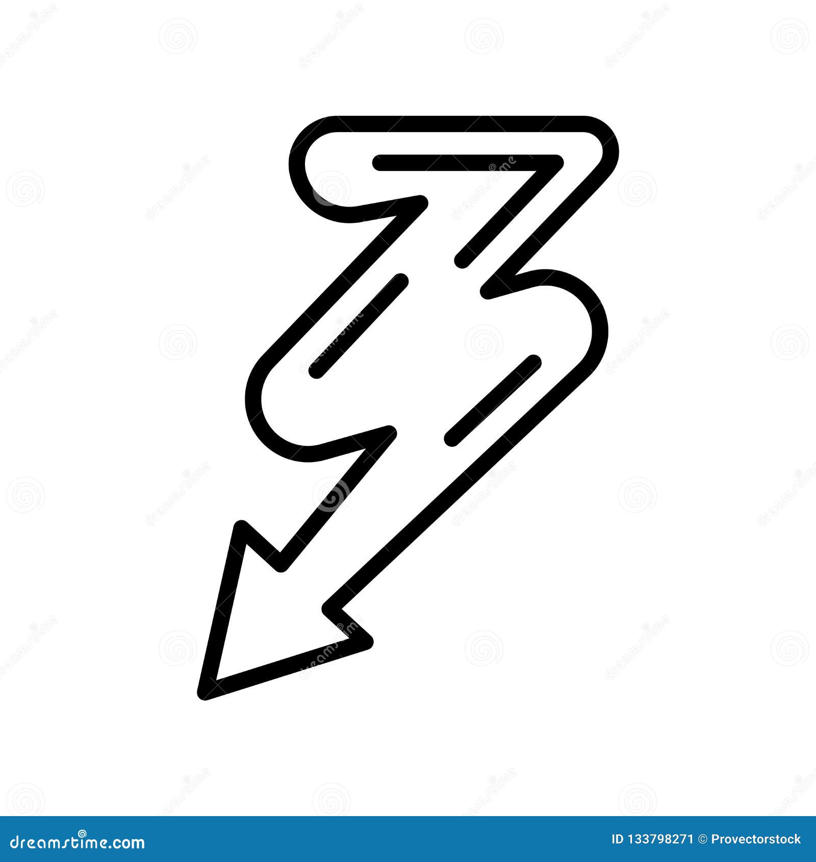 Flash Icon Vector Isolated on White Background, Flash Sign Stock Vector ...